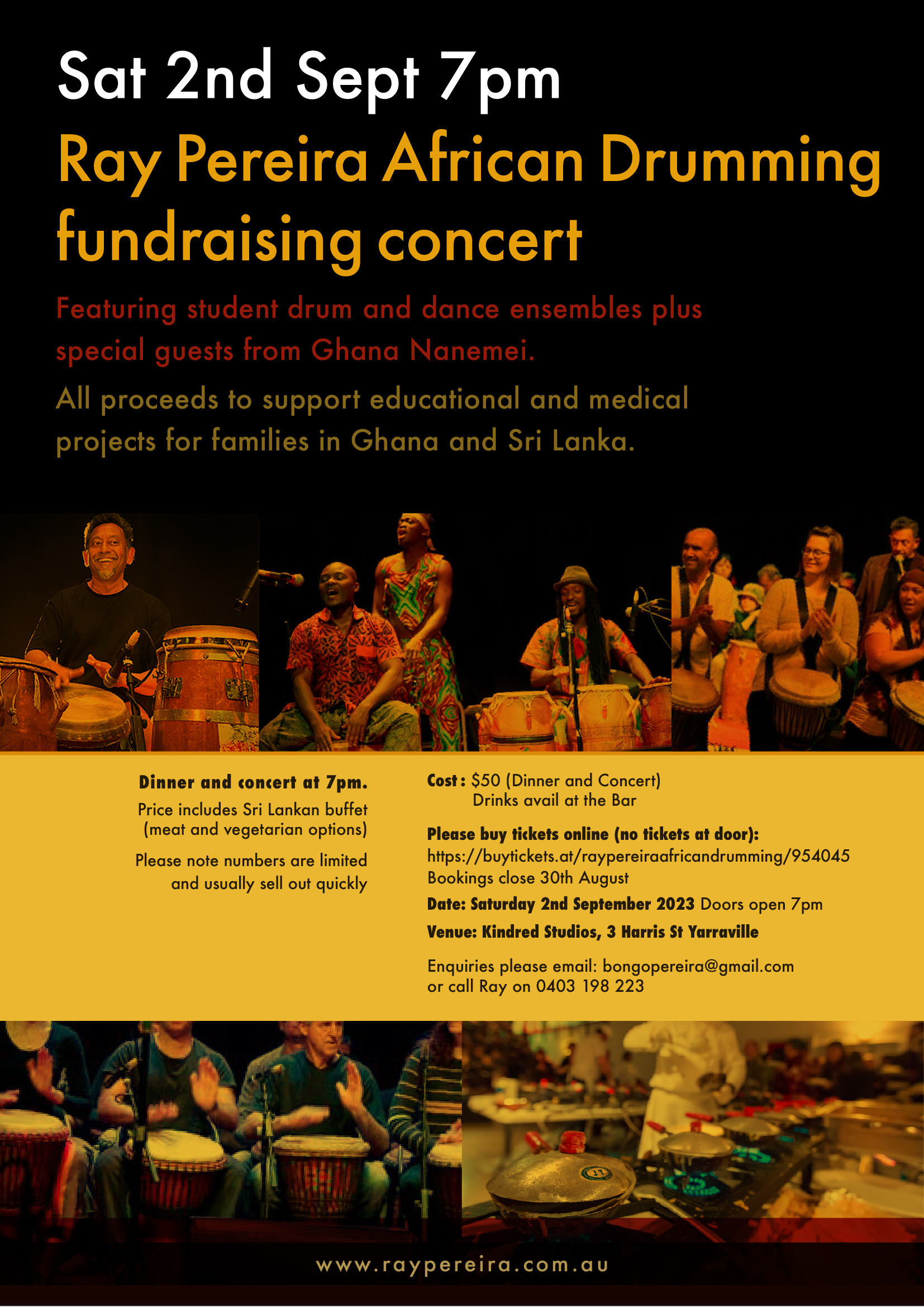 Annual Fundraising Concert - Ray Pereira